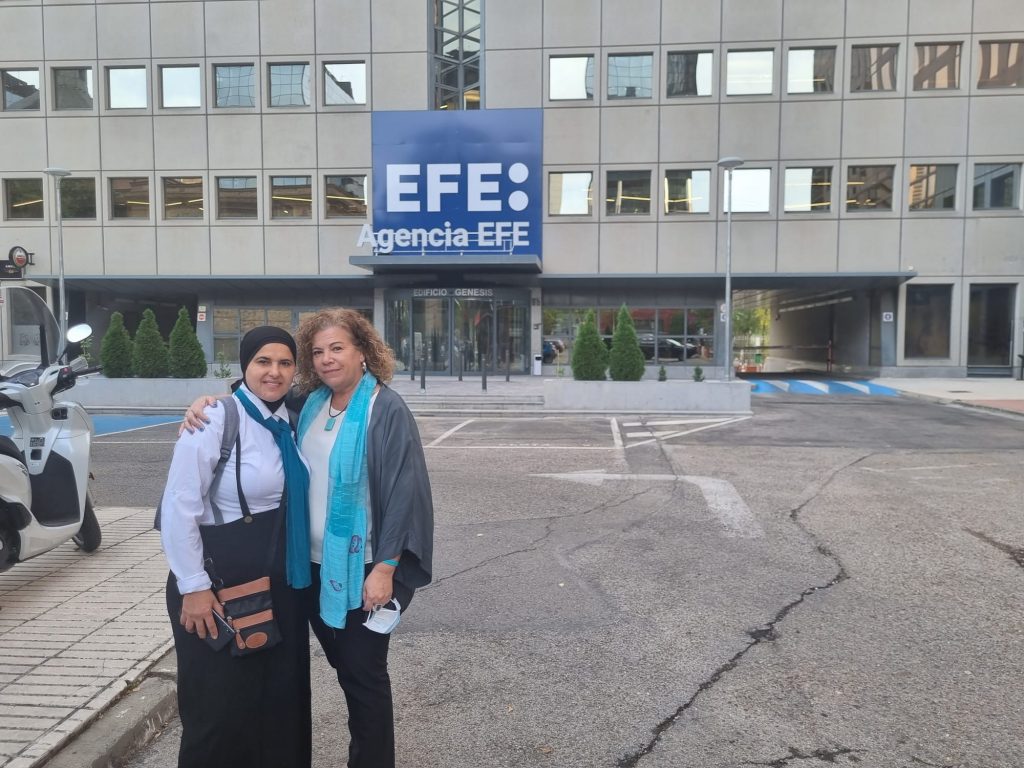 Kefaia Aiaite and Judith Gilbert represented WWP in Spain - Women Wage ...